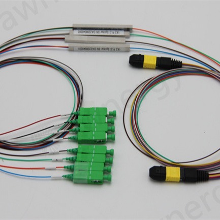 MPO PLC Splitter, MPO Fiber Optic Splitter gpon pembagi optik